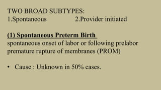 Preterm term babies | PPTX