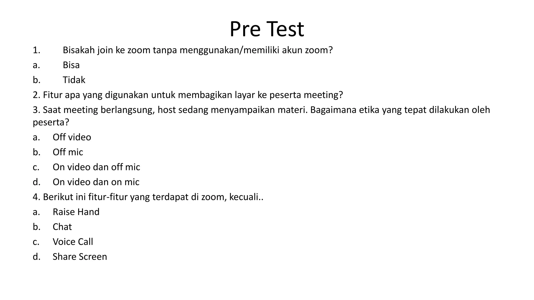 Pre Test Zoom for Company Area - PPT.pptx