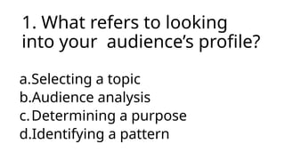 Pretest components of the speech writing process.pptx