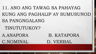 ikalawang marakahan -pre test sa filipino 7.pptx