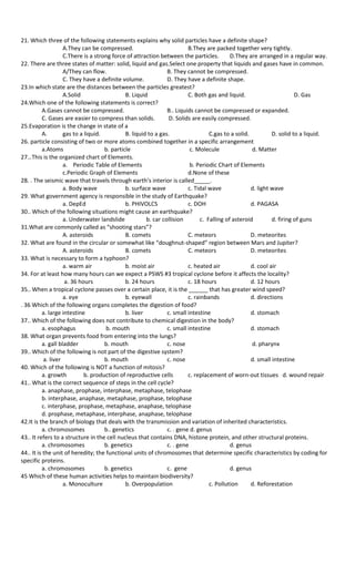 pre test science 8.docx