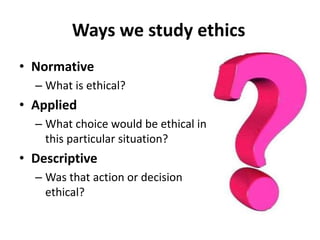 PR Ethics | PPTX