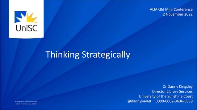 Thinking Strategically | PPT