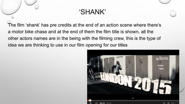 Pre title sequences | PPTX