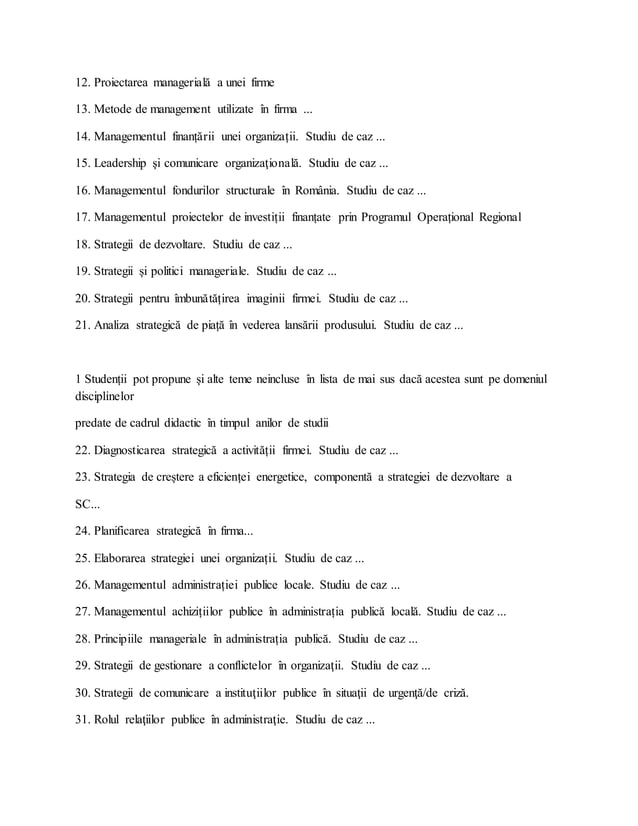 Pret lucrare de licenta management | PDF