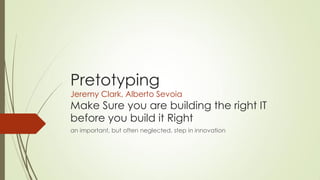 Pretotyping - Ayla Matalon | PPT