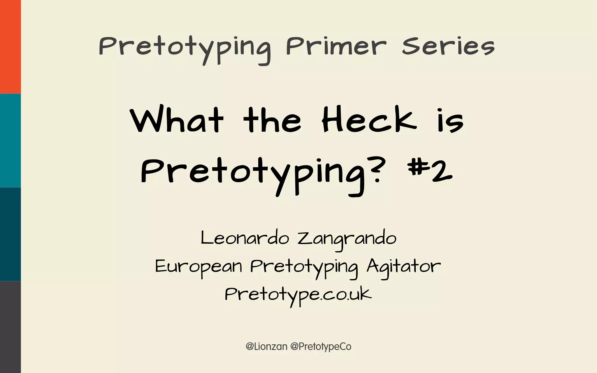 Pretotyping primer 2 | PPT