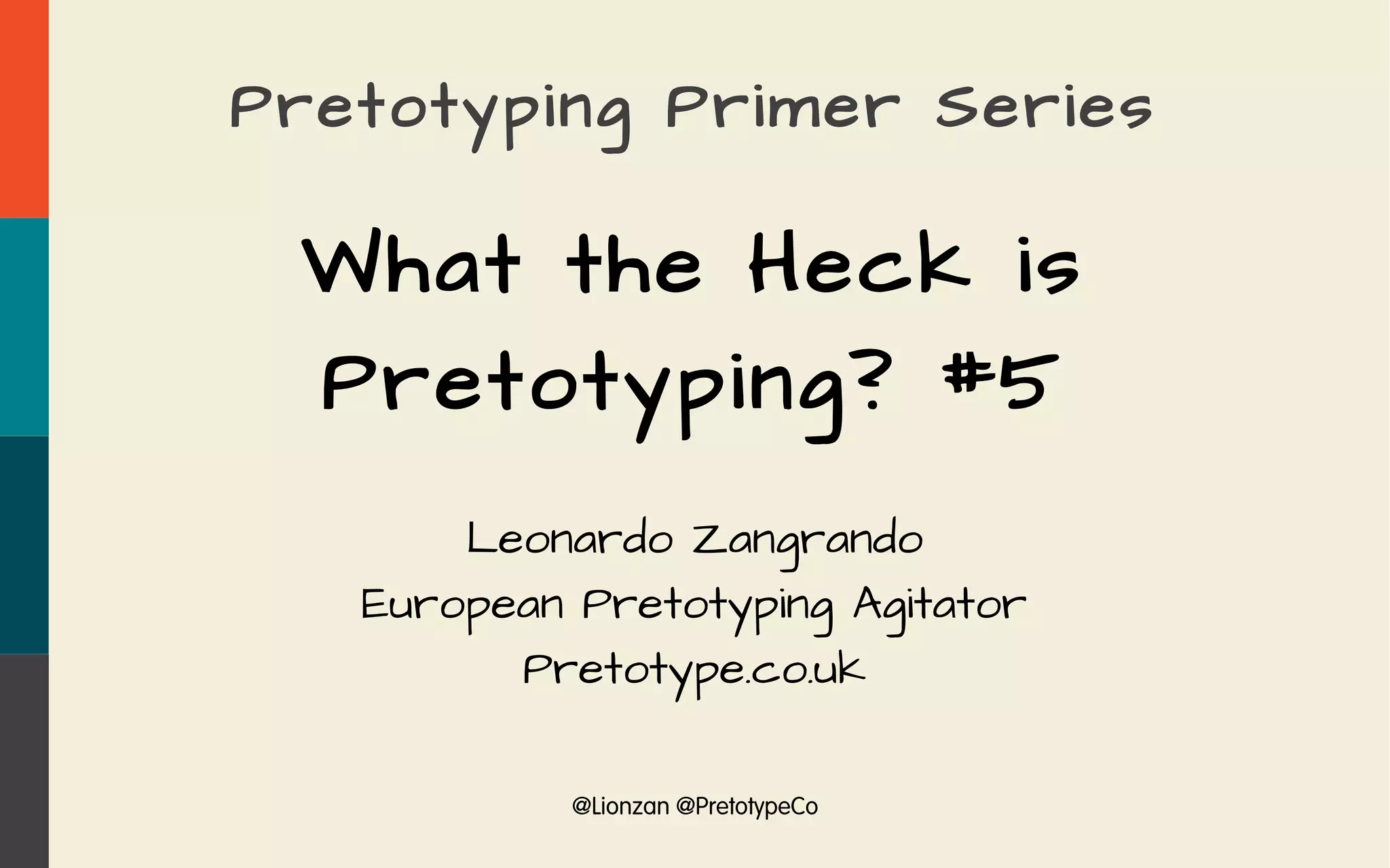 Pretotyping primer 5 | PDF