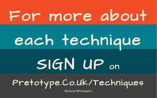 Pretotyping primer 5 | PDF