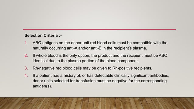 Pretransfusion testing | PPTX