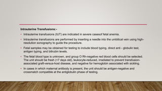 Pretransfusion testing | PPTX