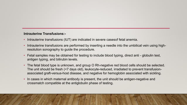 Pretransfusion testing | PPTX