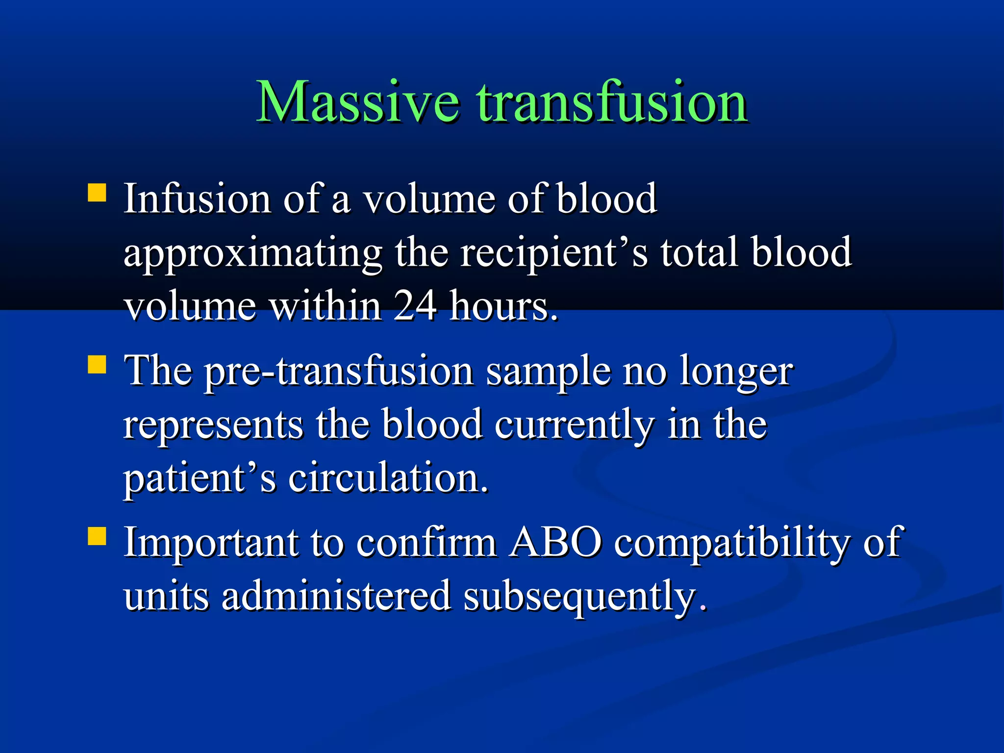 Pre transfusion testing, dr. rafiq | PPT