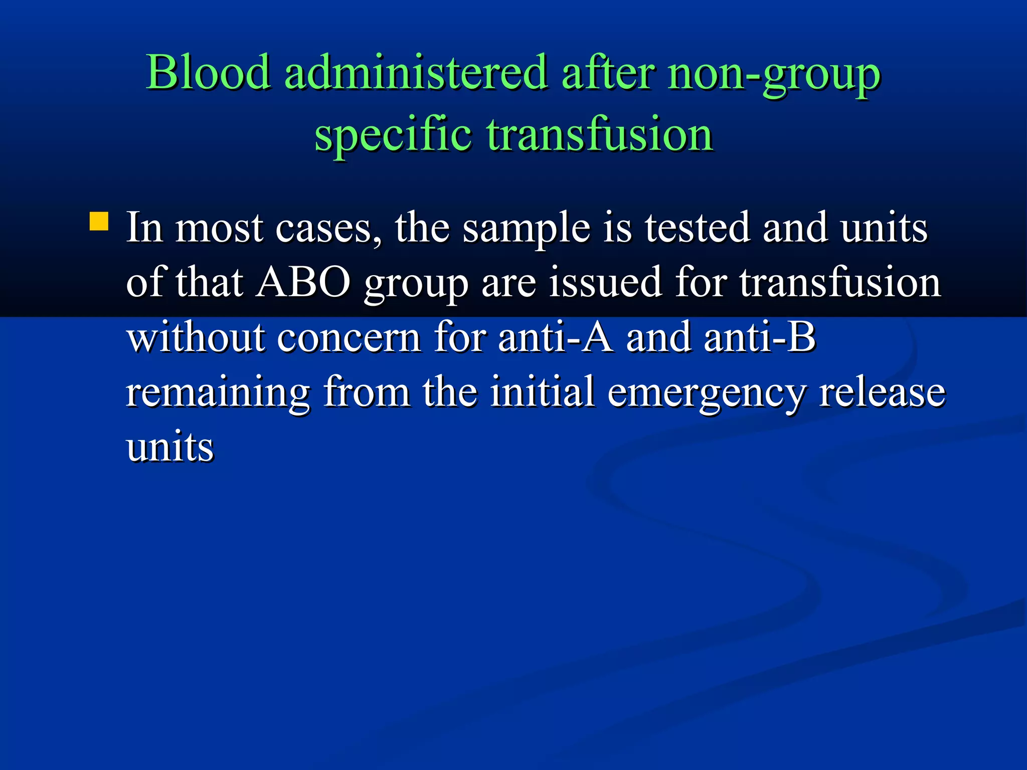 Pre transfusion testing, dr. rafiq | PPT
