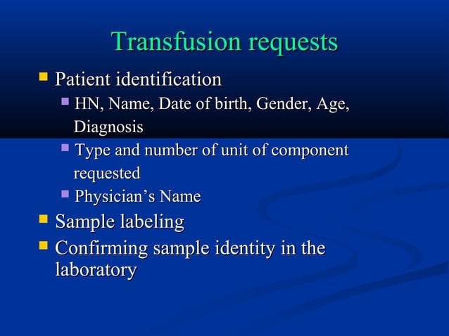 Pre transfusion testing, dr. rafiq | PPT
