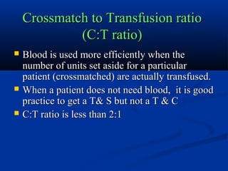 Pre transfusion testing, dr. rafiq | PPT
