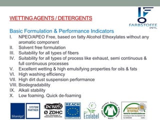 Pretreatment of Textiles - Wetting Agents.pptx