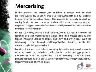 Pre treatment of textiles itex cairo 2020 | PPT