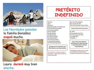Pretérito Indefinido o Simple | PPT