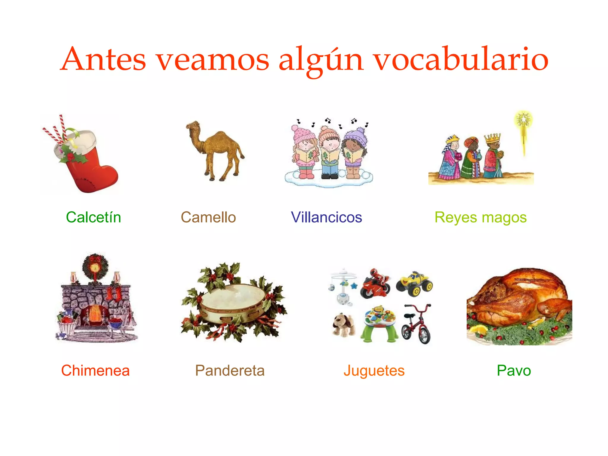 Pretérito perfecto de subjuntivo - Navidad | PPT