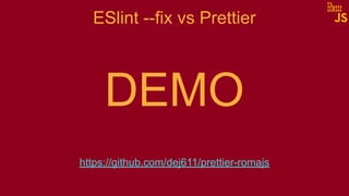 Prettier - a newer approach to code formatting | PPT | Free Download