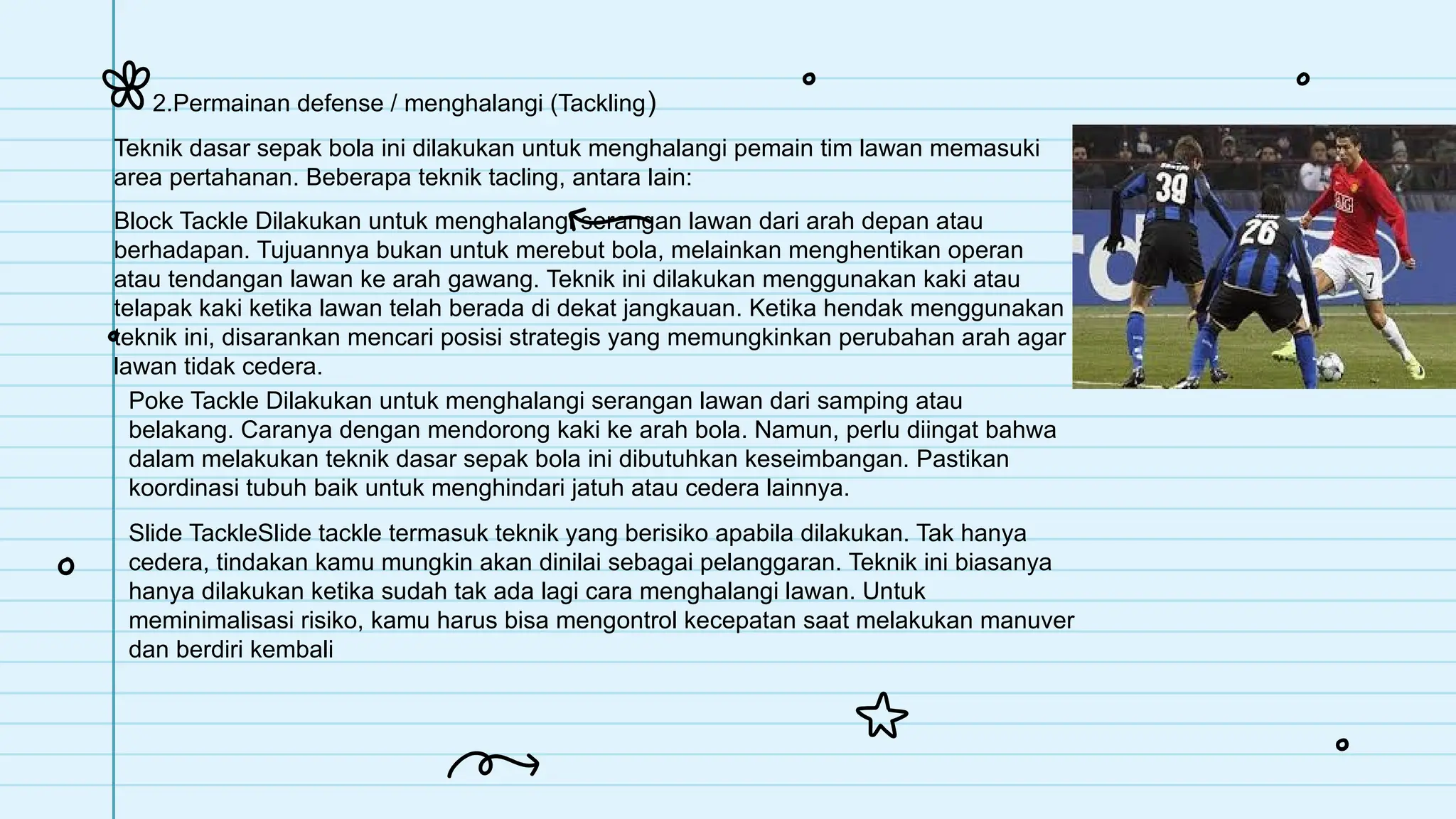 Praktek Materi Sepak Bola dan Teknik Dasar | PPTX