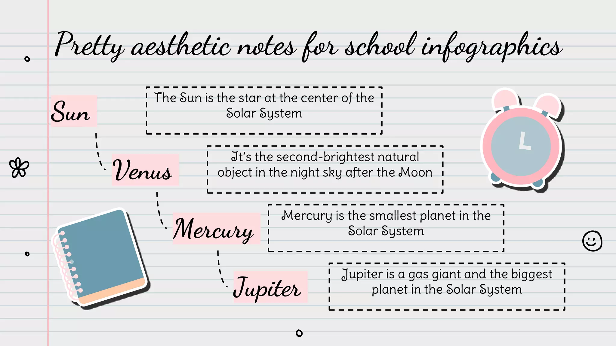 Pretty Aesthetic Notes for School Infographics by Slidesgo.pptx