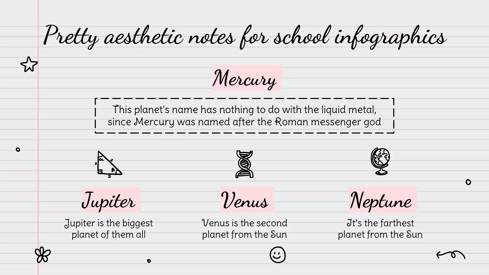 Pretty Aesthetic Notes for School Infographics by Slidesgo.pptx
