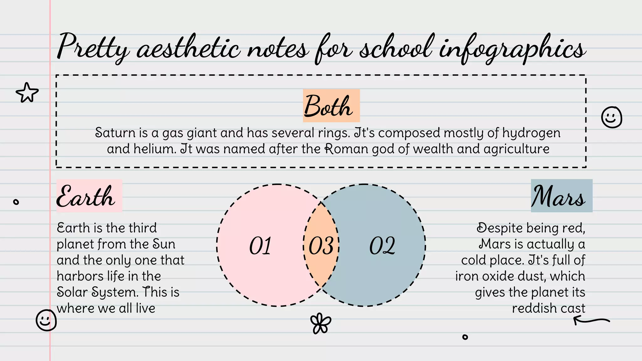 Pretty Aesthetic Notes for School Infographics by Slidesgo.pptx