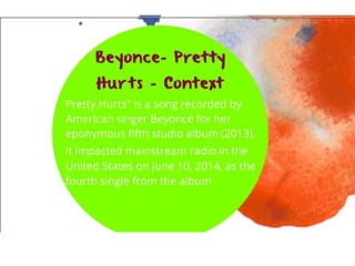 Pretty hurts beyonce | PPTX