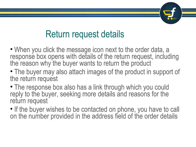 Flipkart Marketplace – Returns Management | PPTX