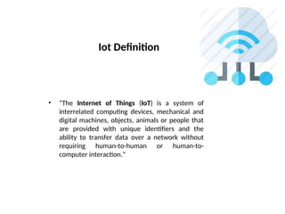 Internet of things(iot)ppt for presentation | PPT