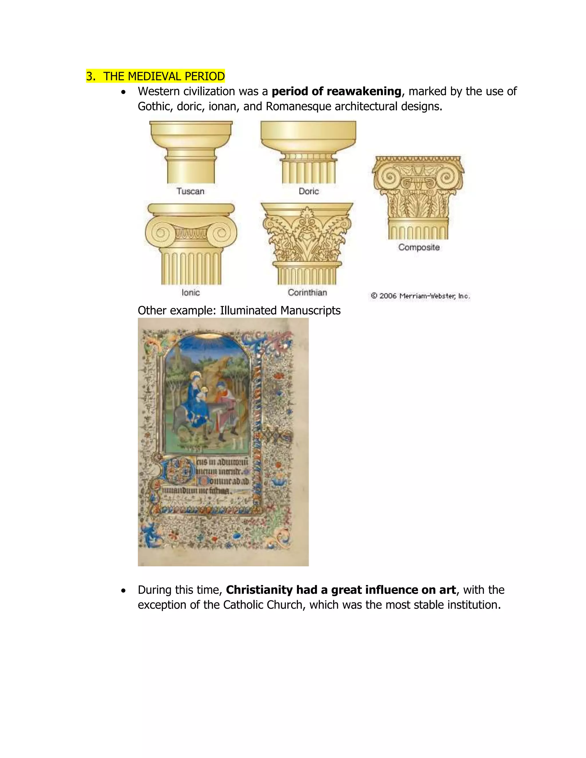 PREVAILING ISSUES DEPICTED BY ART ACROSS TIME.docx