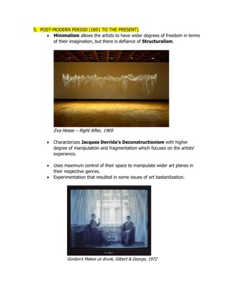 PREVAILING ISSUES DEPICTED BY ART ACROSS TIME.docx