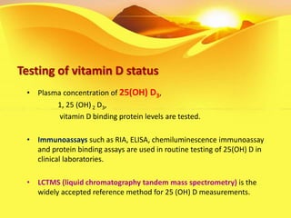 Prevalence and determinates of vitamin D deficiency in India | PPTX