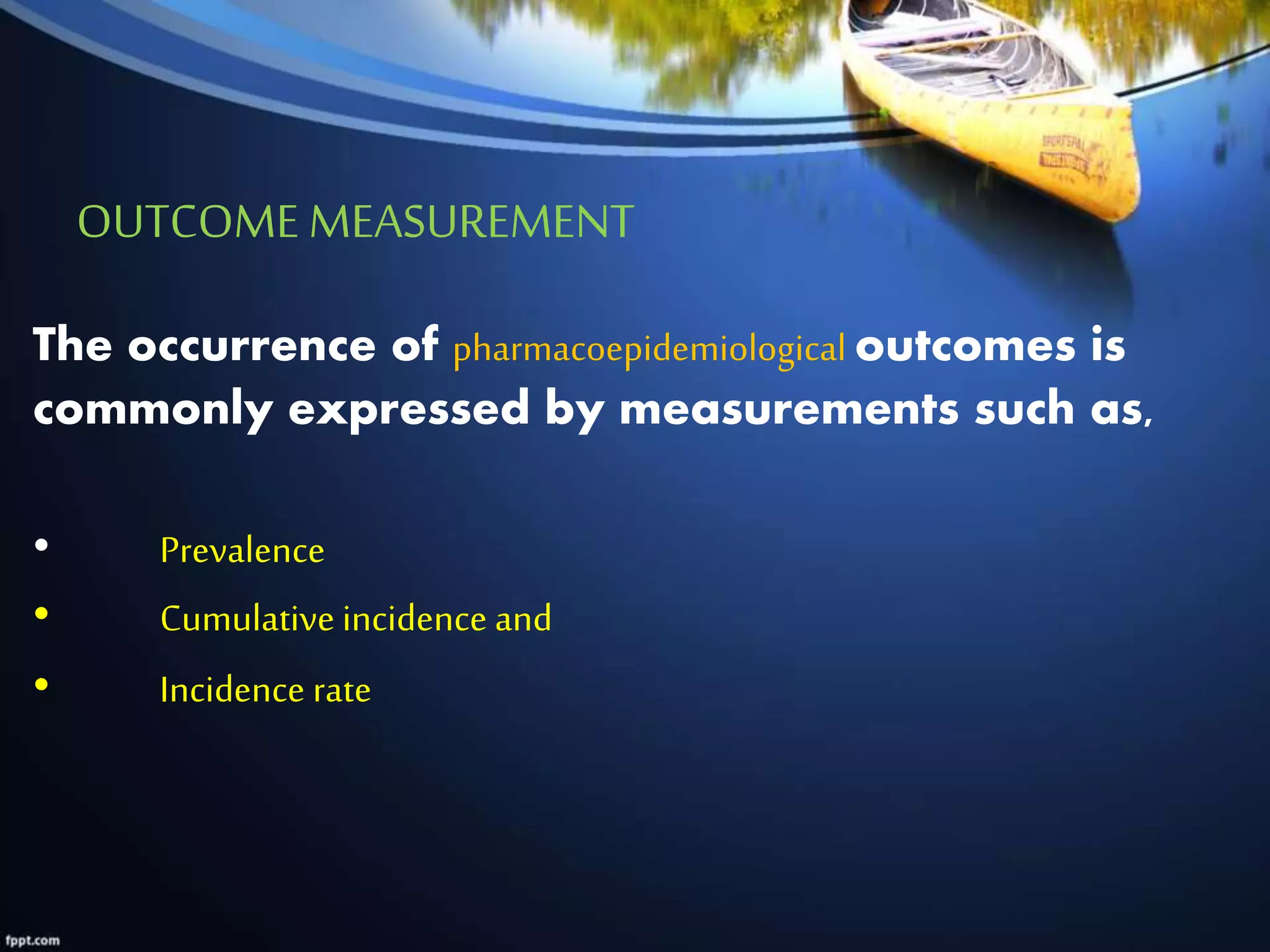 Prevalence and incidence | PPTX