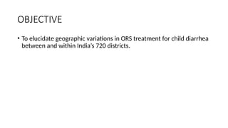 Prevalence and Treatment of Diarrhea Among Children in India.pptx