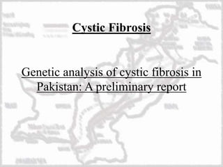 Prevalence of genetic disorders in pakistan | PPTX