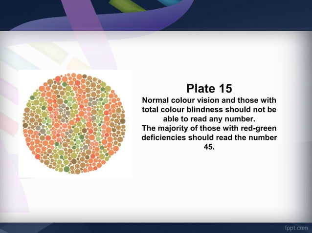 Prevalence of red green color vision defects | PPT
