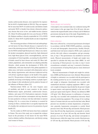 Prevalence of risk factors for noncommunicable diseases among Dr. Gawad Alwabr .pdf