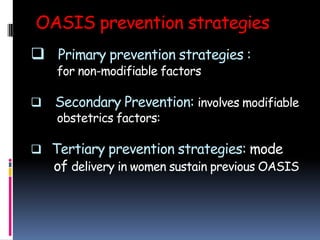 Prevalence, prevention OASI | PDF