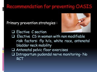Prevalence, prevention OASI | PDF