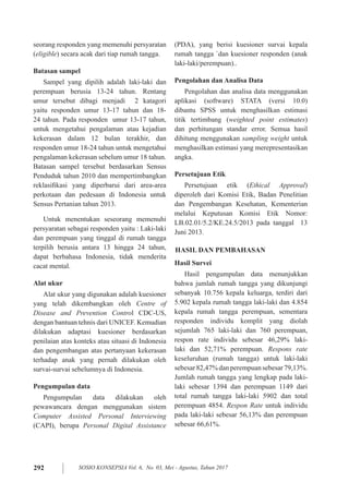 Prevalensi kekerasan anak | PDF