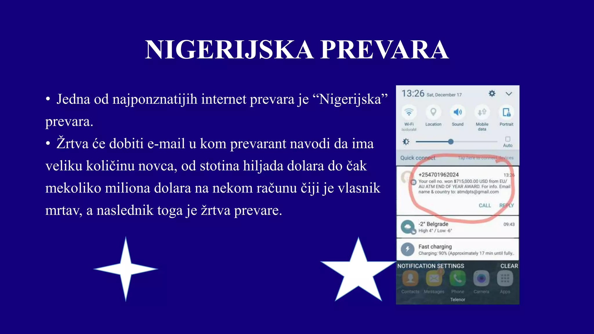 Prevare na internetu | PPSX