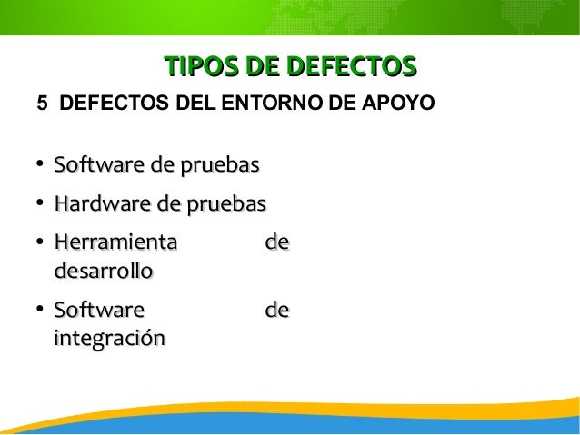 Prevención de defectos