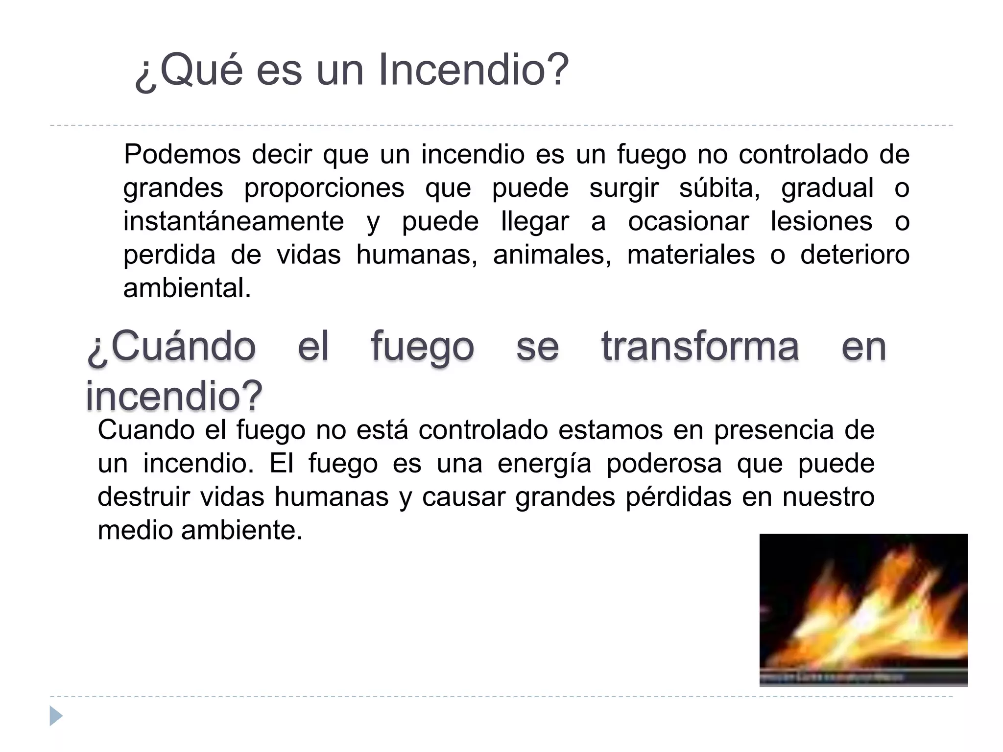 Prevención contra incendios y uso de extintores. | PPTX