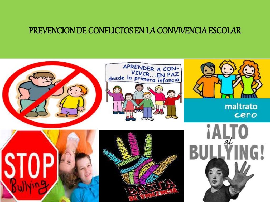 Prevencion de conflictos en la convivencia escolar
