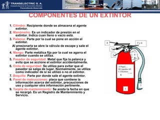 Prevencion de incendios y manejo de equipos extintores | PPS