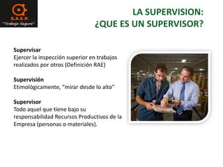 Prevencion de riesgos_para_supervisores | PPTX
