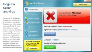Prevencion virus fraudes online | PPT